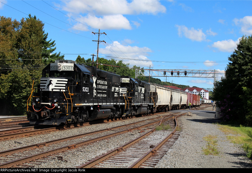 Shoving Into the Yard